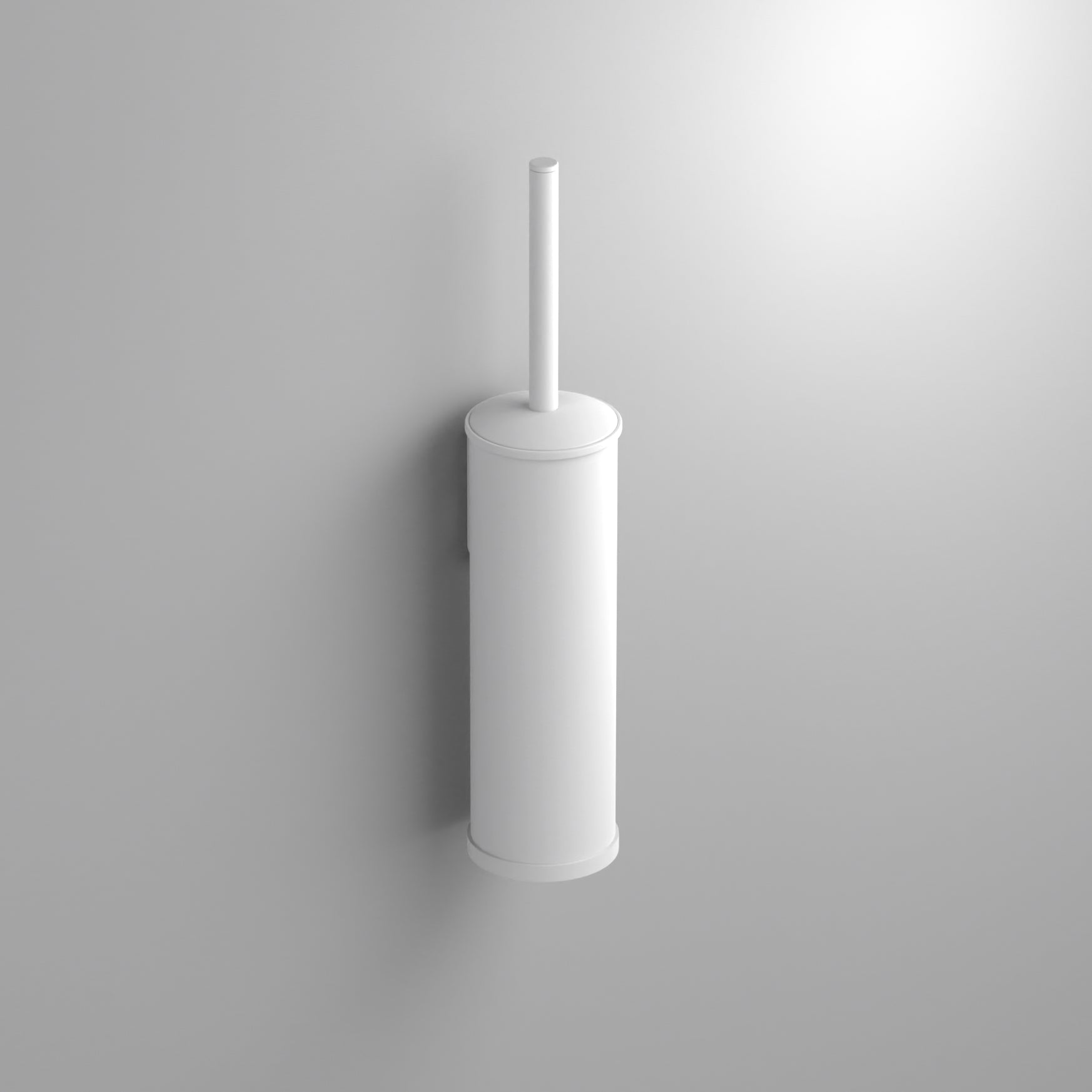 Sonia Metal WC Brush Set - Matt White – BathLab