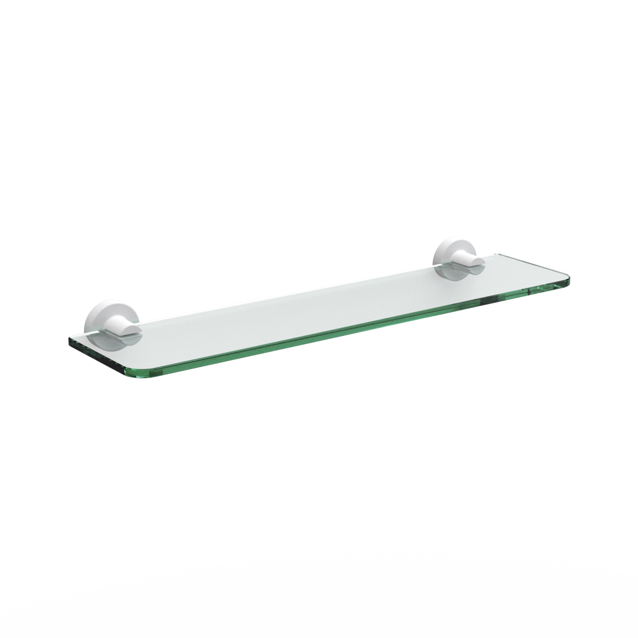 Sonia Tecno Project Glass Shelf 50cm - Matt White – BathLab