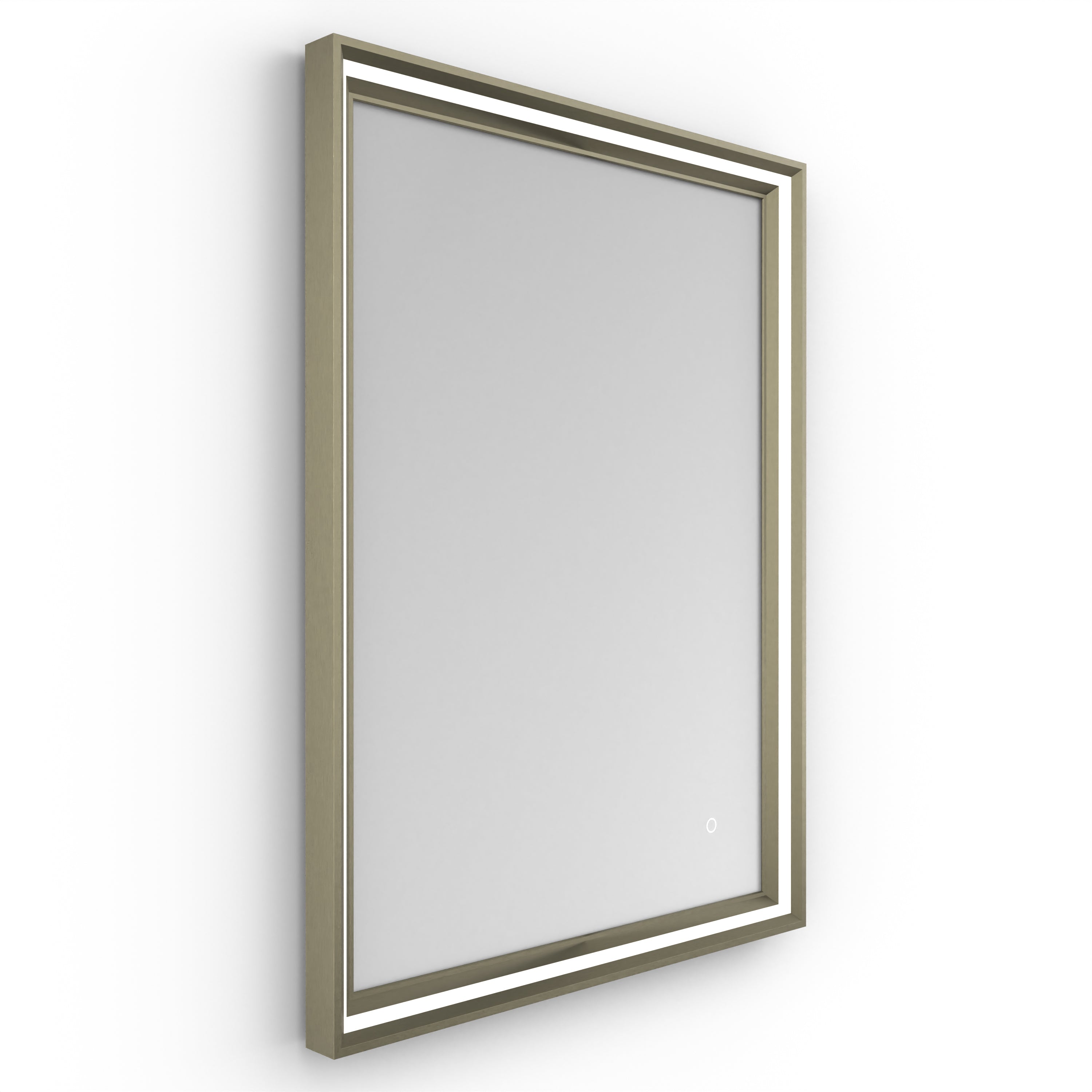 Origins Living Lexington LED Illuminated Mirror 60 Brushed Bronze - 60 ...