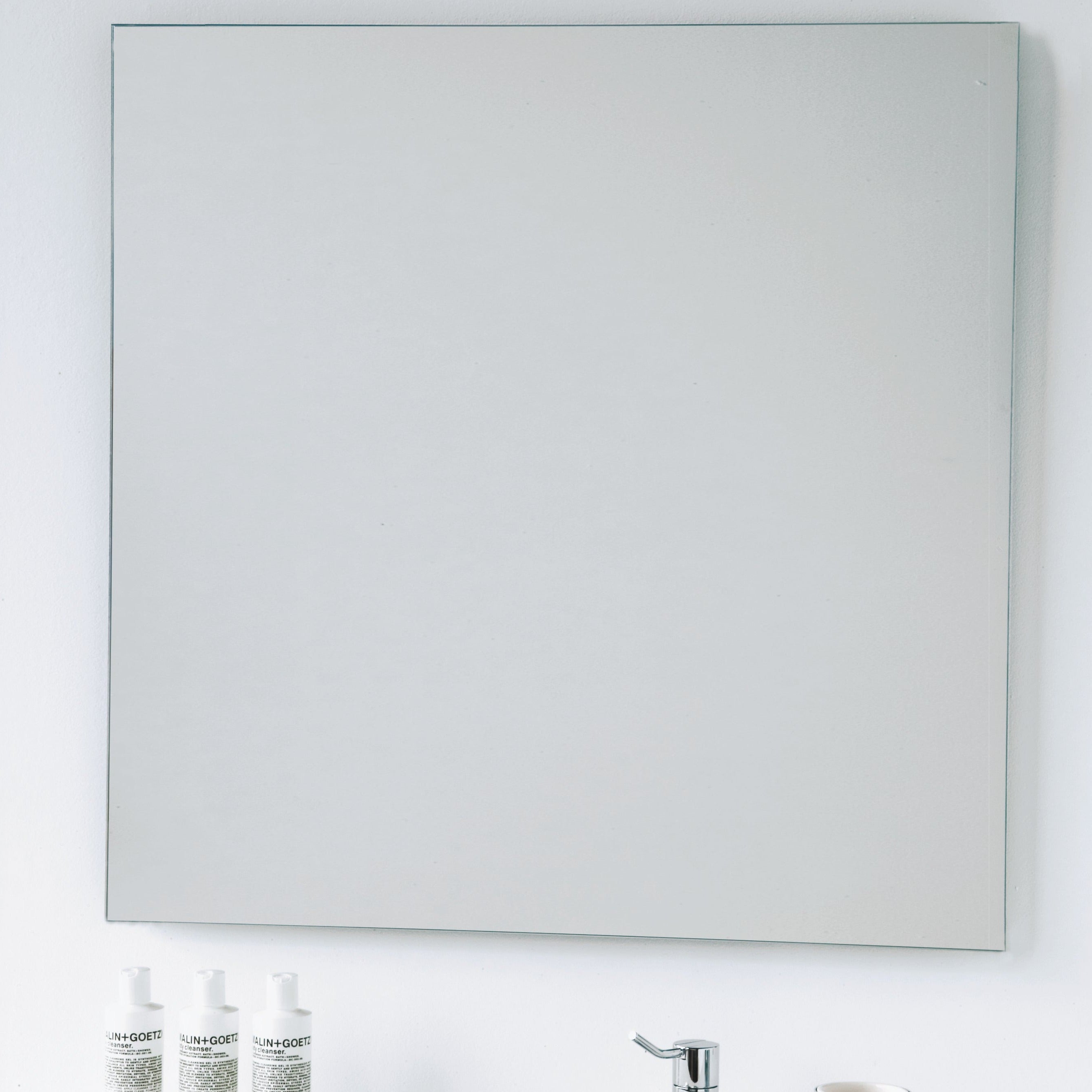 Origins Living Slim Square 80 Mirror - 80x80cm – BathLab