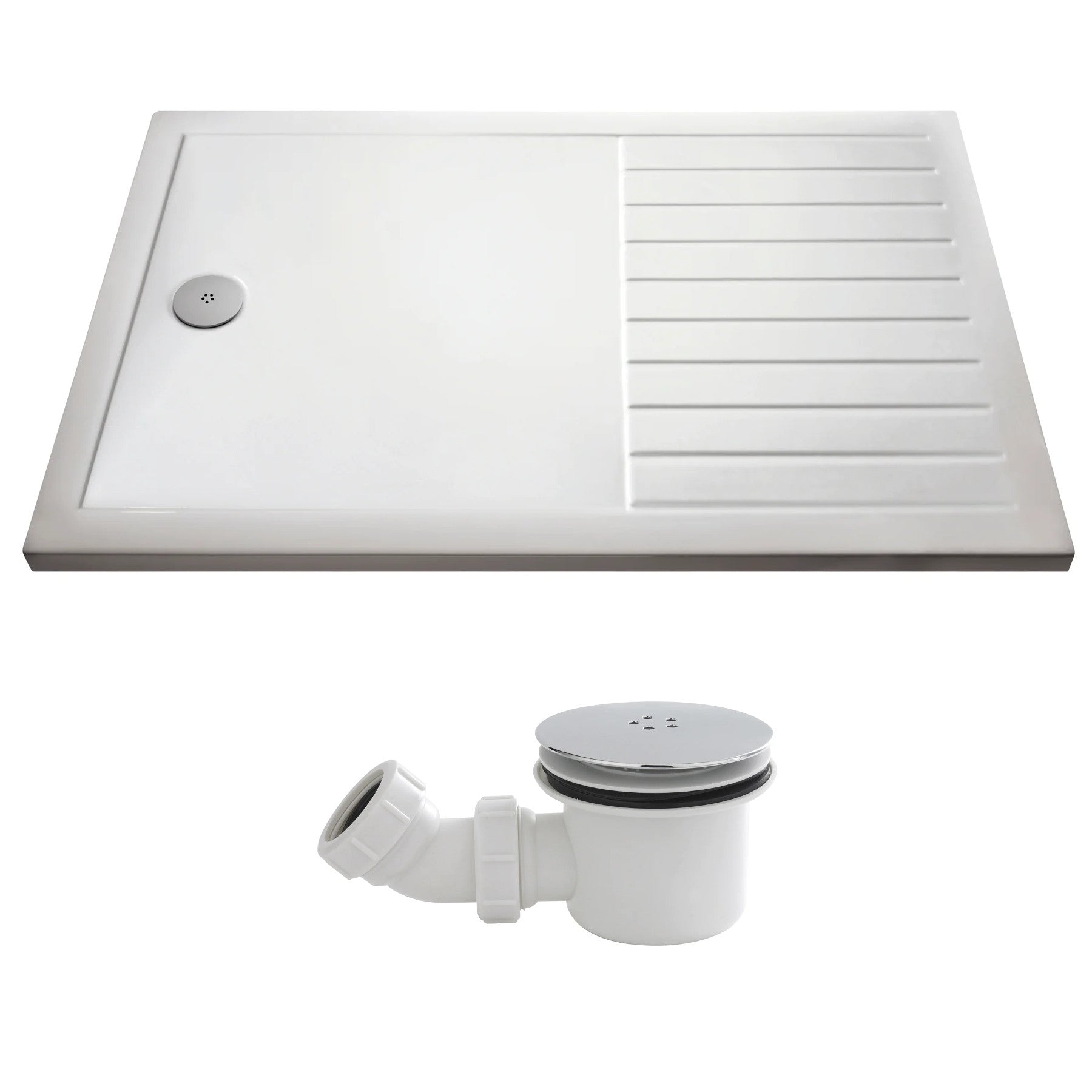 Walk In Shower Tray & Waste 1400 x 900mm – BathLab