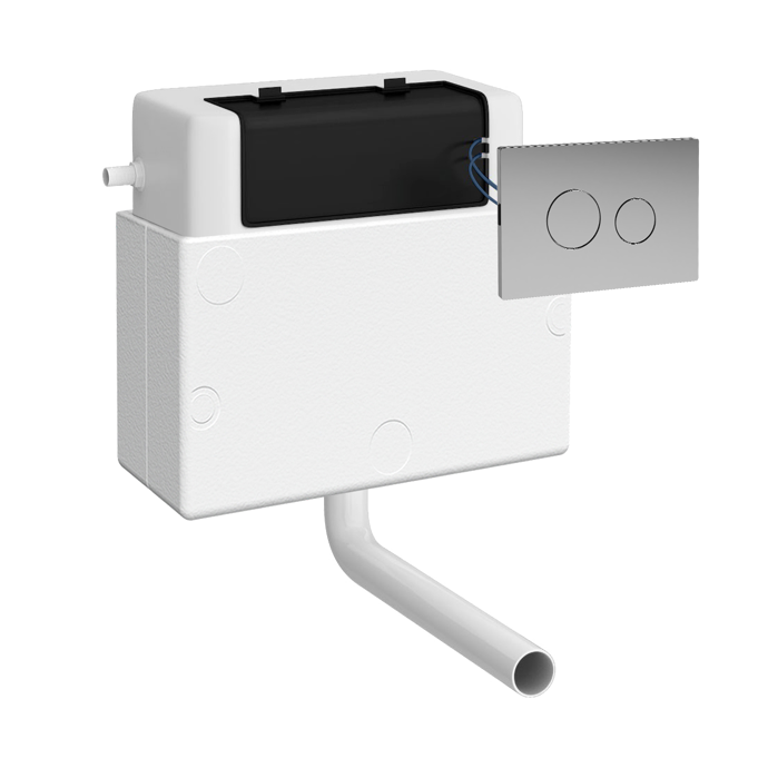 Dual Flush Universal Access Concealed Cistern With Pneumatic Fittings ...