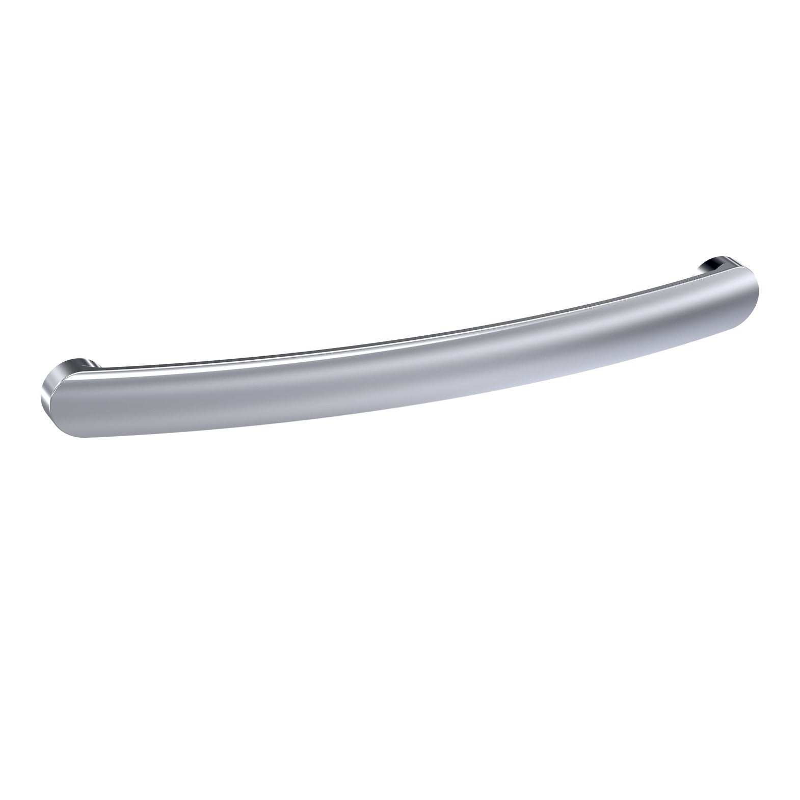 Curved D Bar Handle With 192mm Centres - Chrome – BathLab