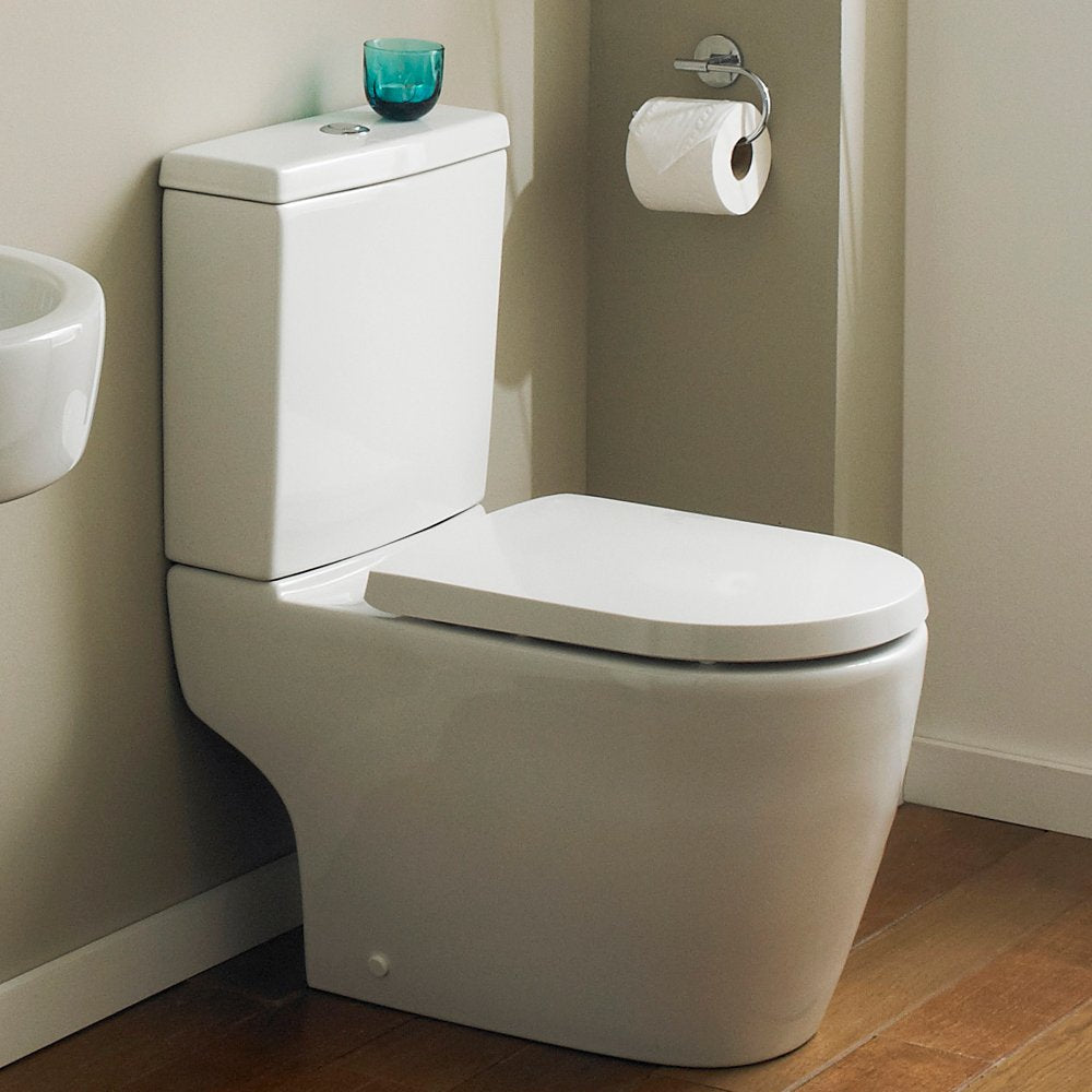 Capri Close Coupled Toilet & Soft Close Seat – BathLab