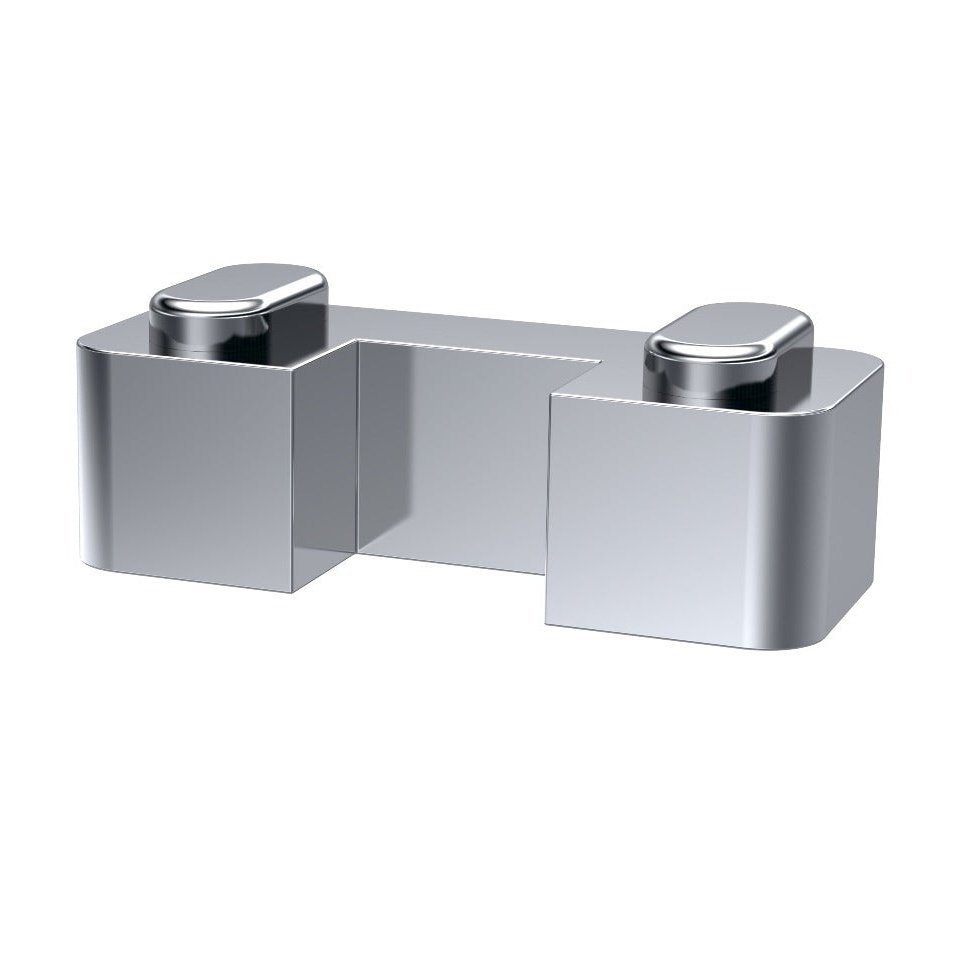 Wetroom Screen Retainer Support Foot - Chrome – BathLab